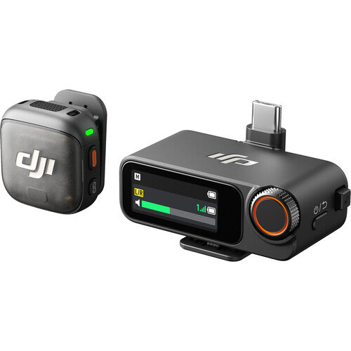 DJI Mic 3 Mic3 1TX + 1RX Compact Wireless Microphone System Recorder f ...